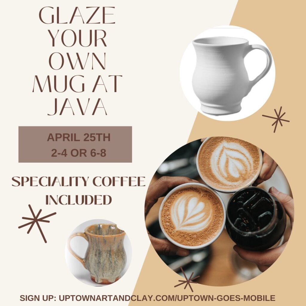 Glaze your own mug at Java Central - Visit Westerville